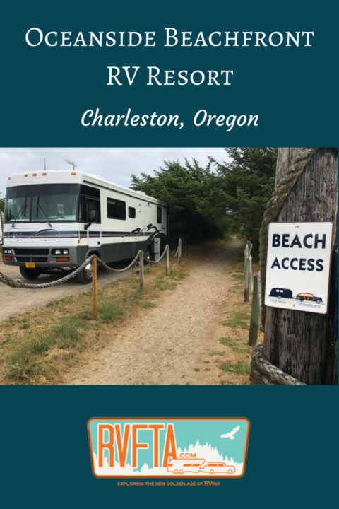 Oceanside Beachfront RV Resort in Charleston, Oregon