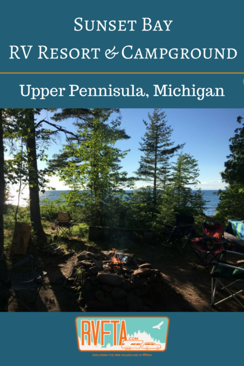 Sunset Bay RV Resort and Campground in Michigan's Upper Pennisula