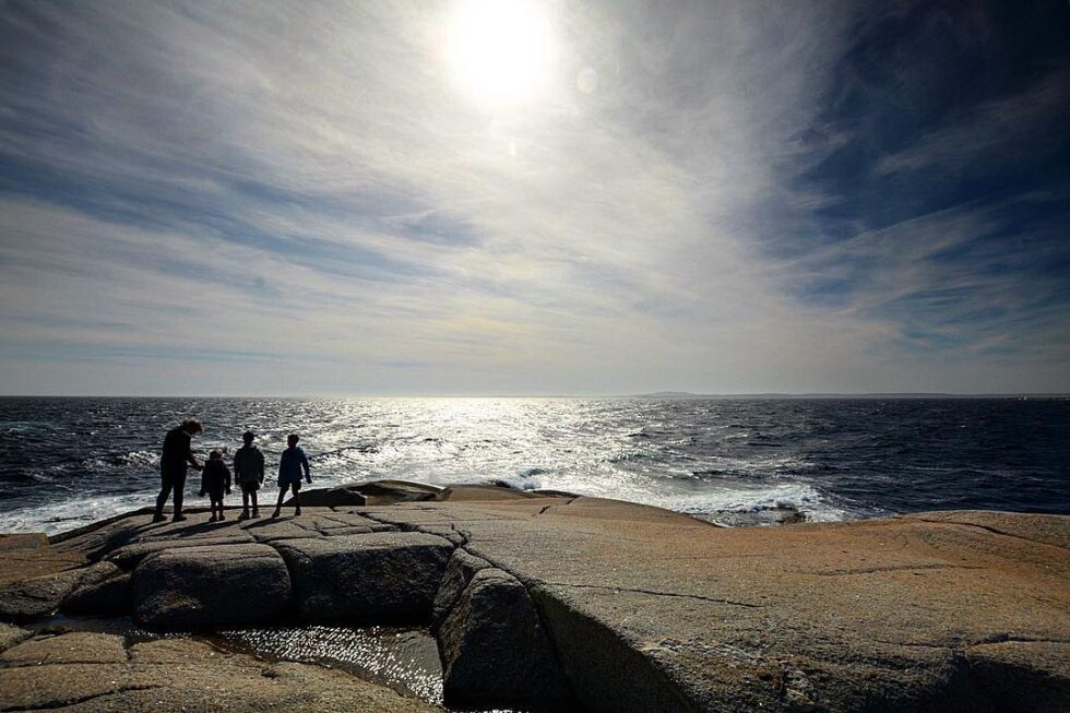 Graves Island Provincial Park Campground in Nova Scotia, Canada