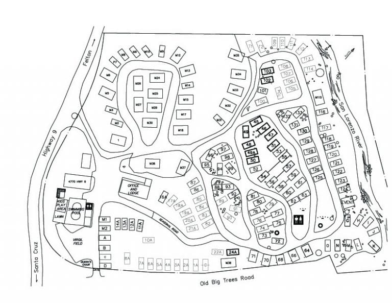 Smithwoods RV Park Map - The RV Atlas