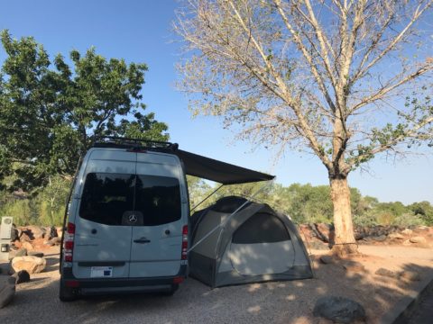 Watchman Campground in Zion National Park - The RV Atlas