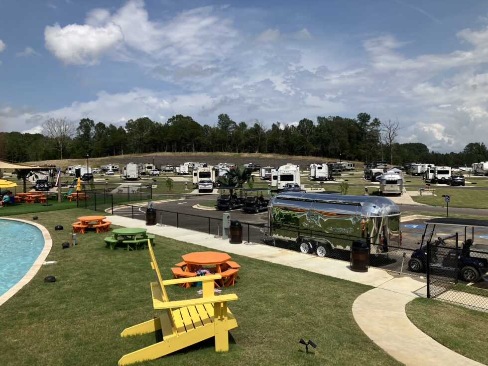 Roundabout Oxford RV & Water Resort in Oxford, Mississippi with Casita ...